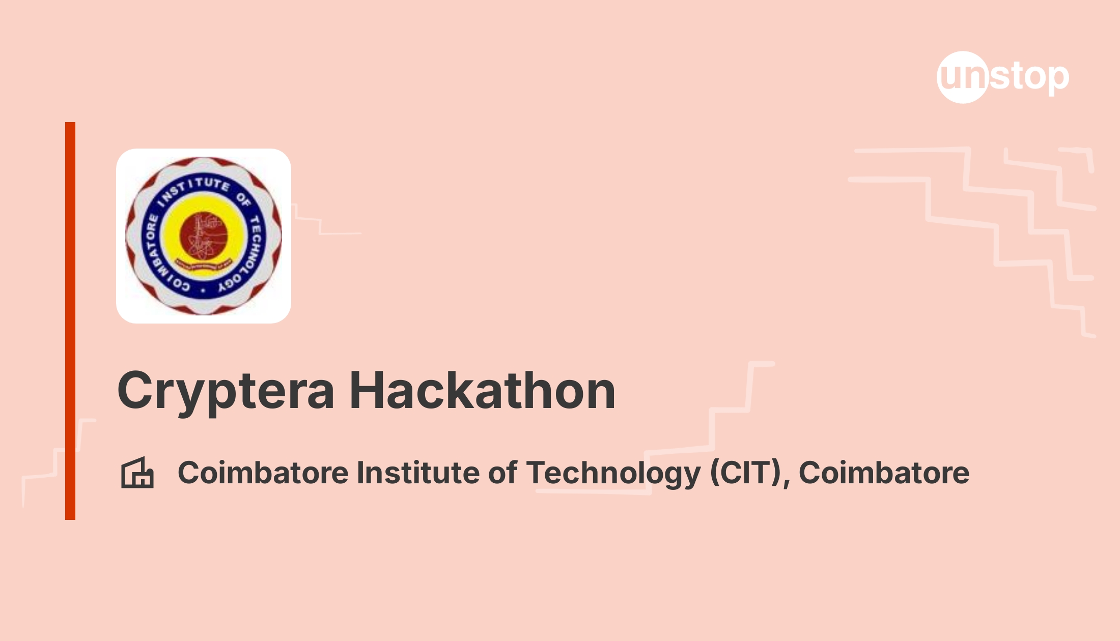 CRYPTERA 2k25 - Hackathon - 2025 // Unstop