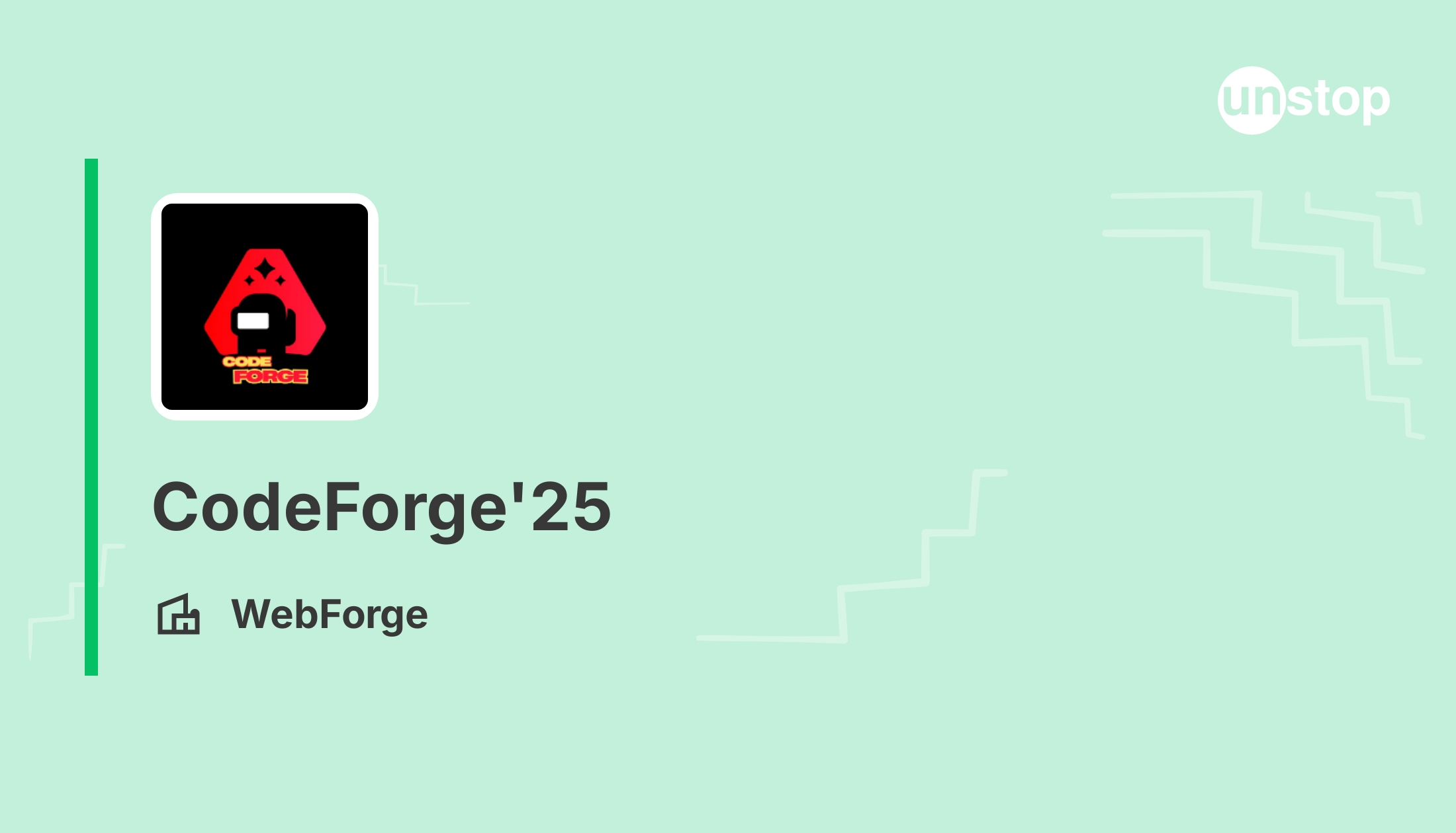CodeForge'25 - 2025