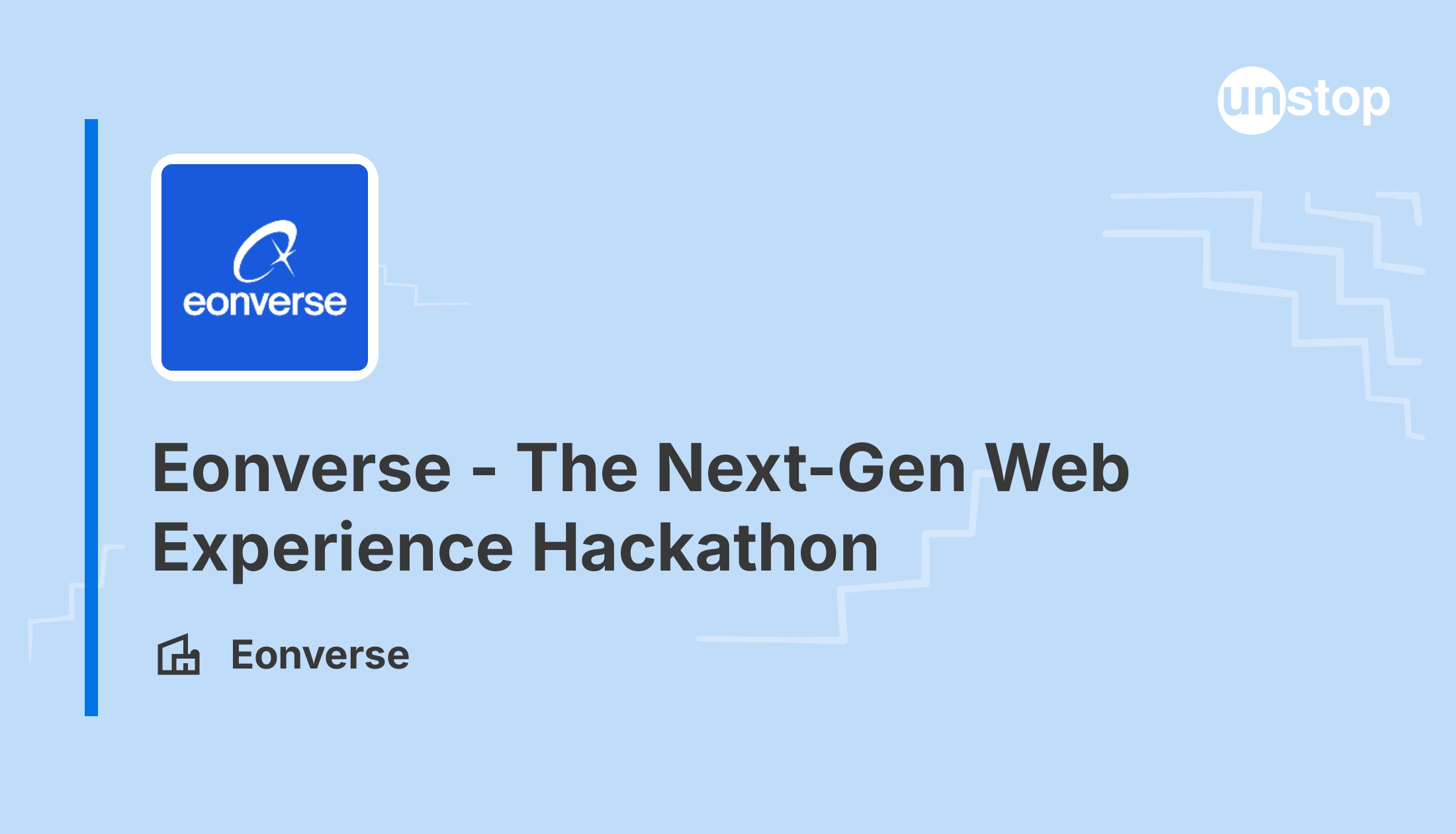 EONVERSE - The Next-Gen Web Experience Hackathon - 2025 // Unstop