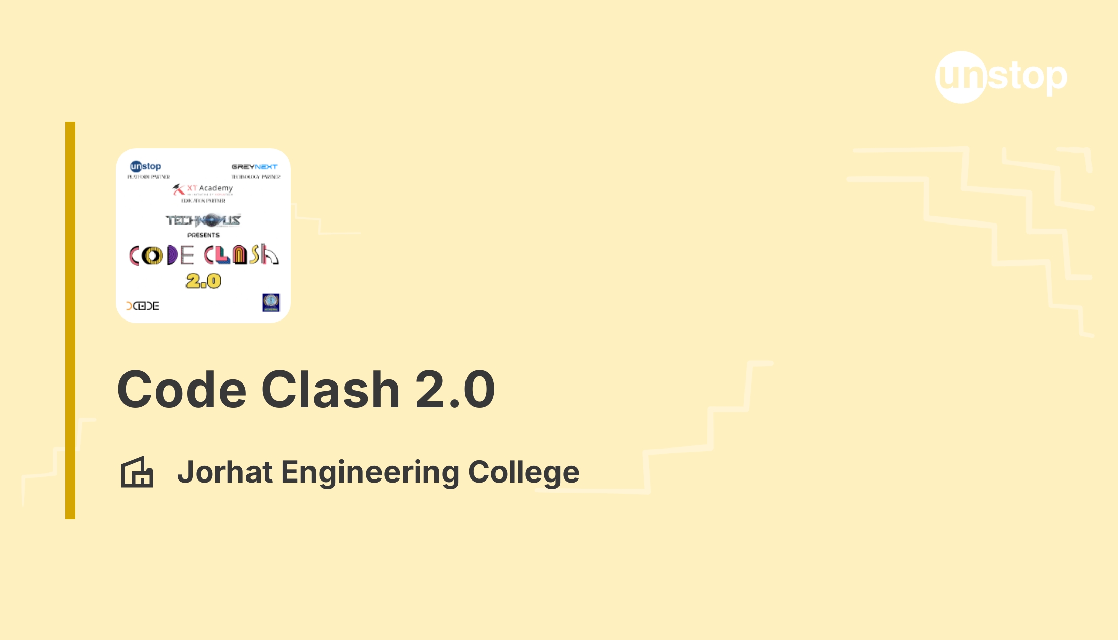 Code Clash 2.0 - 2025 // Unstop