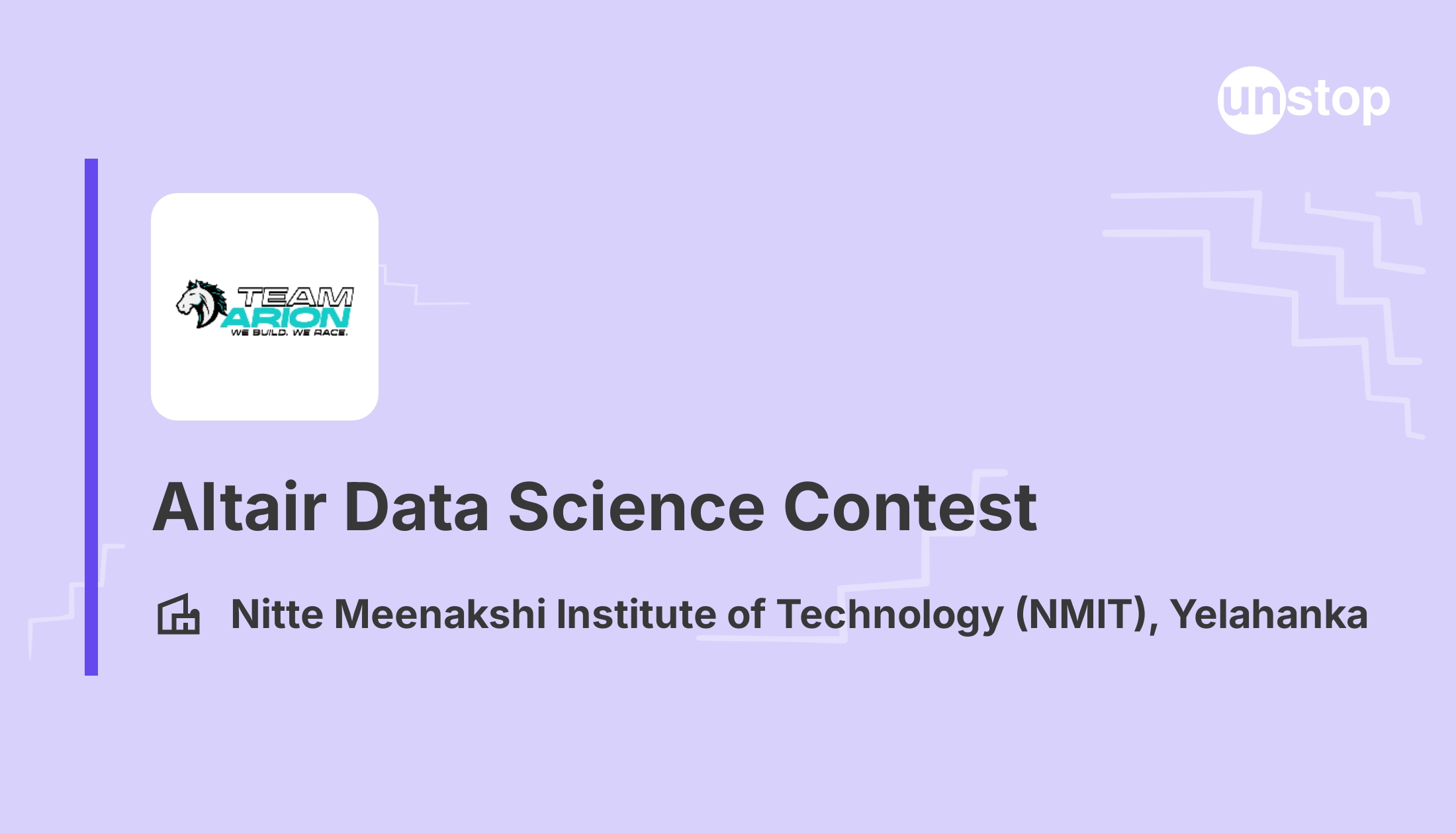 Altair Data Science and Machine Learning Contest - 2025 // Unstop