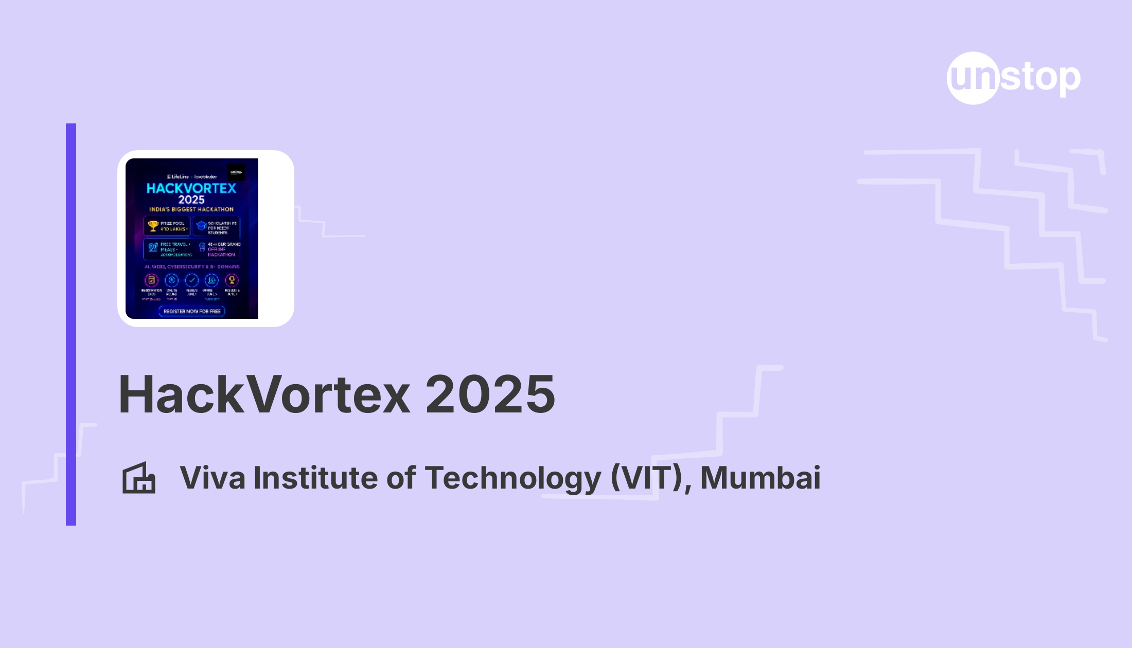 Hackathon - 2025 // Unstop