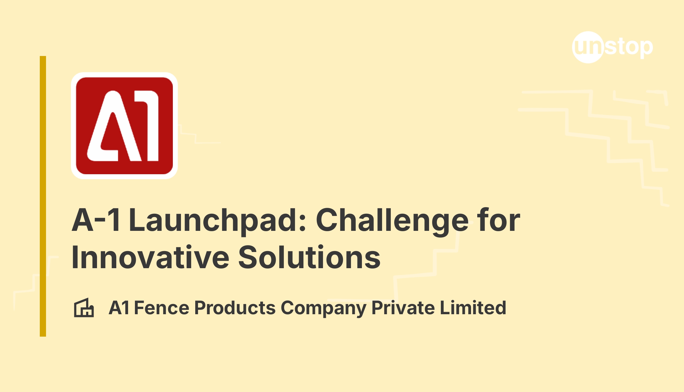 A-1 Launchpad: Final-Year Engineering Challenge for Innovative ...