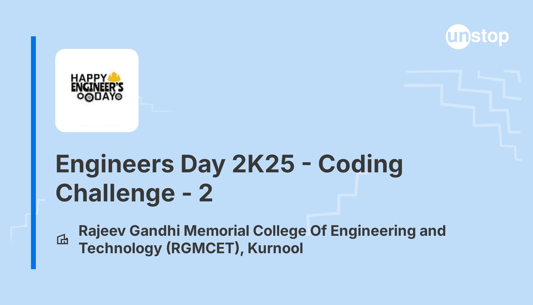 Engineers Day 2K25 - Coding Challenge - 2 - 2025 // Unstop