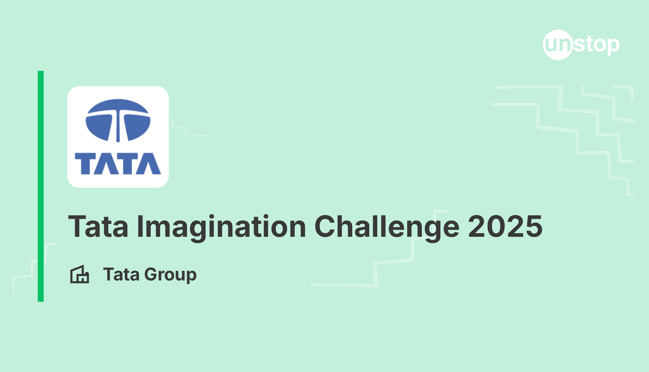 Tata Imagination Challenge 2025 - 2025 // Unstop