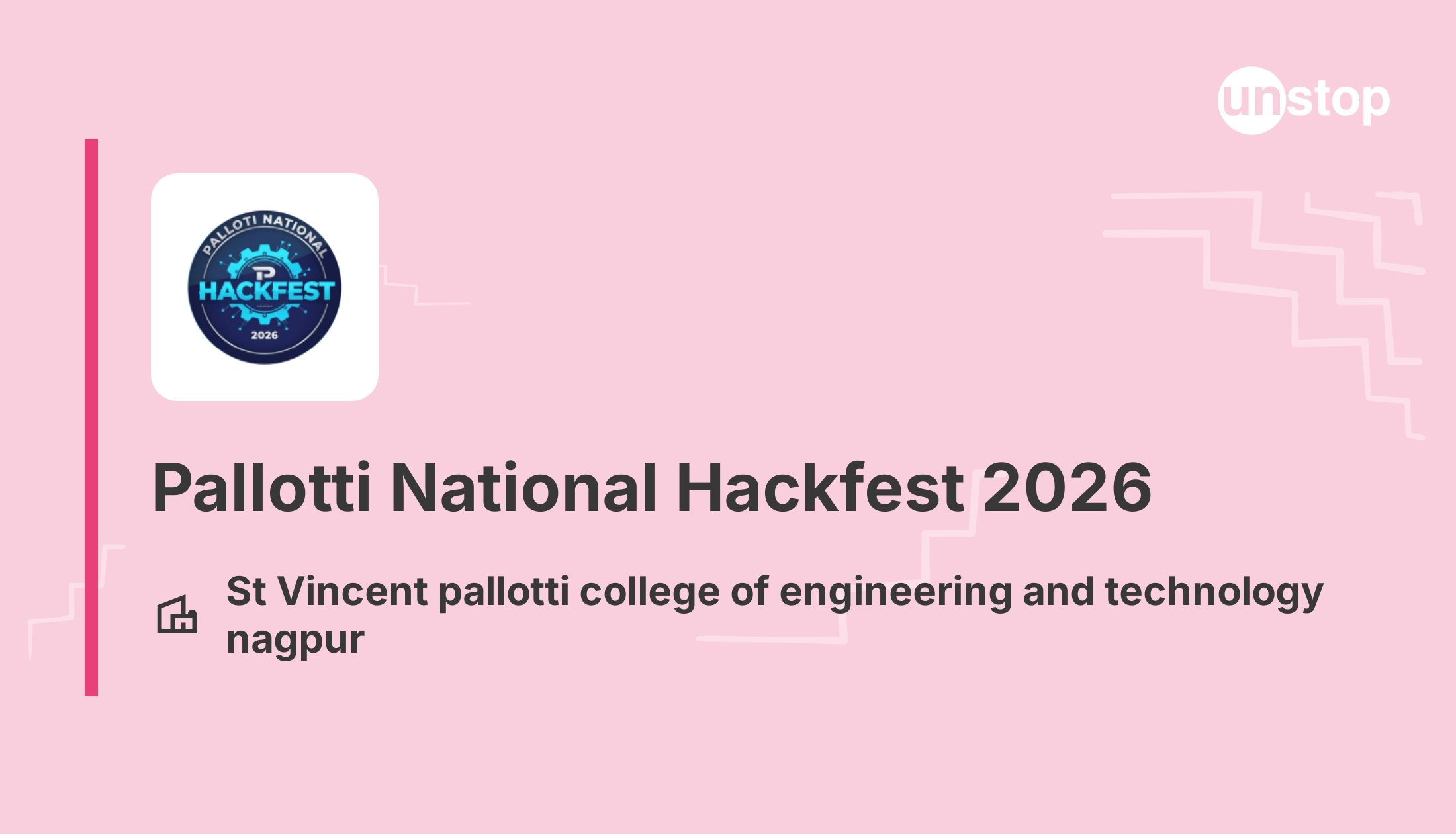 Pallotti National Hackfest 2026 - 2026