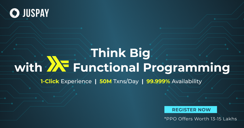 Juspay Hiring Challenge - Think Big with Functional Programming // Unstop (formerly Dare2Compete)