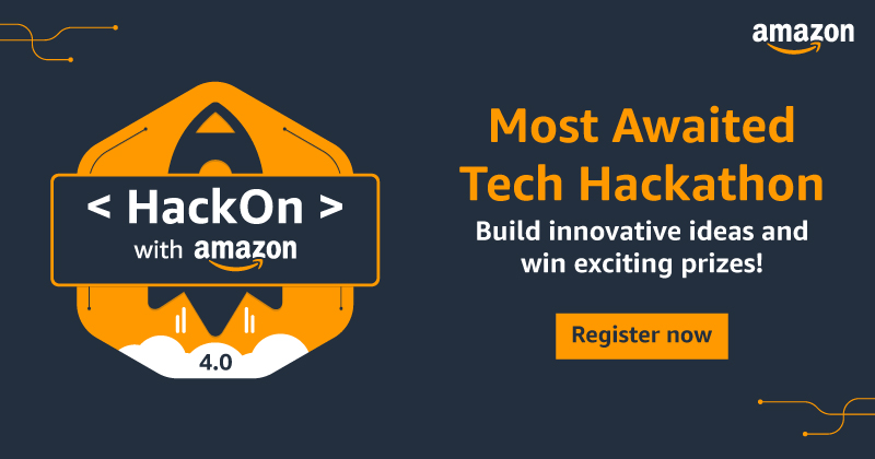 HackOn With Amazon - Season 4 by Amazon! // Unstop