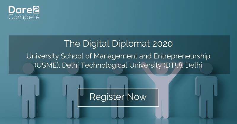 The Digital Diplomat 2020 by University School of Management and Entrepreneurship (USME), Delhi ...