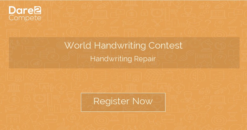World Handwriting Contest by Handwriting Repair! // Unstop (formerly ...