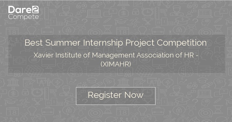 Best Summer Internship Project Competition by Xavier Institute of ...