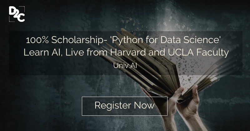 100% Scholarship- 'Python for Data Science' | Learn AI, Live from ...