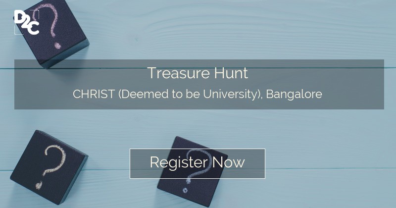 Treasure Hunt by Christ University (CU), Bangalore! // Unstop (formerly ...