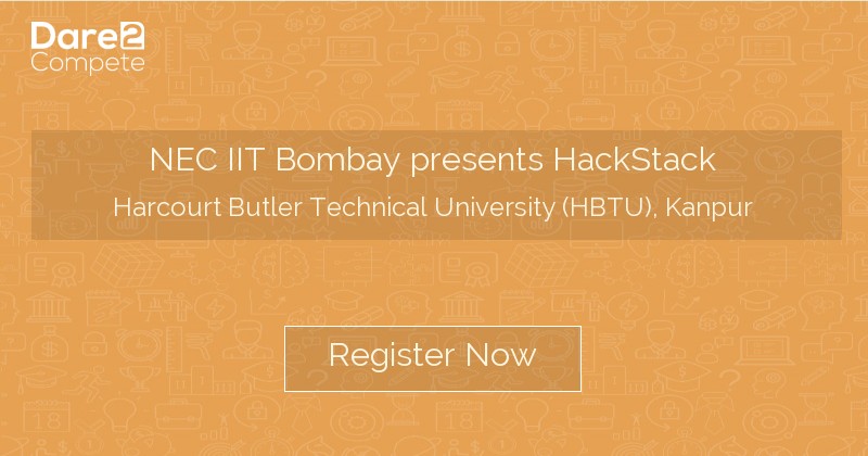 NEC IIT Bombay presents HackStack by Harcourt Butler Technical ...