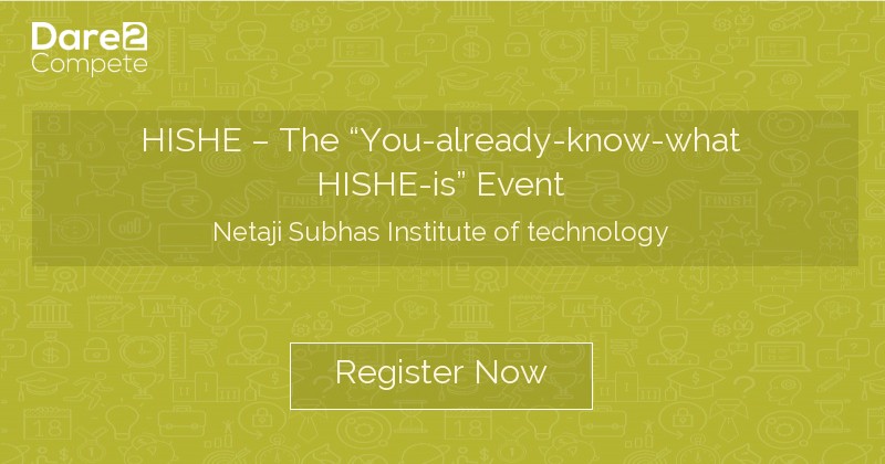HISHE – The “You-already-know-what HISHE-is” Event by Netaji Subhas ...