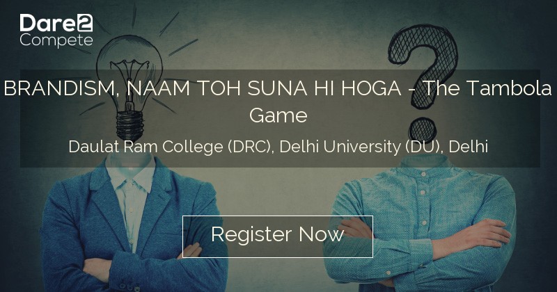 BRANDISM, NAAM TOH SUNA HI HOGA - The Tambola Game by Daulat Ram ...