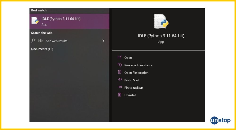 Python Idle A Beginners Guide With Images And Codes Unstop