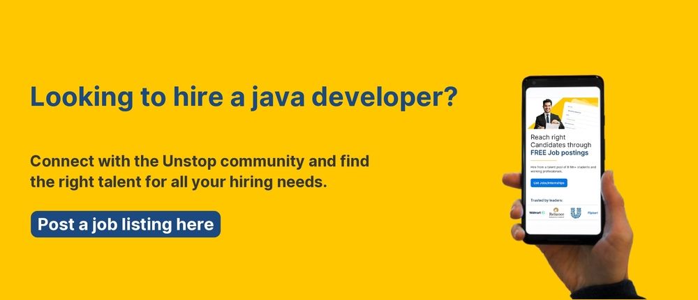 Java Developer Job Description Template Samples Unstop