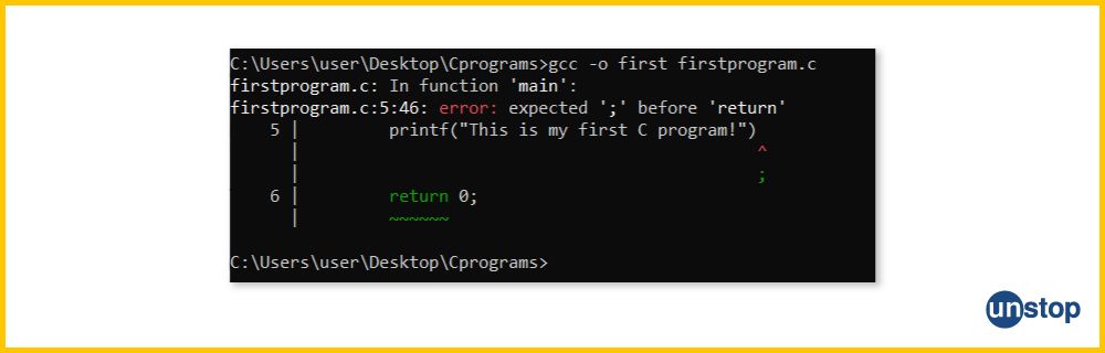 How To Run C Program Step By Step Guide Detailed Examples Unstop