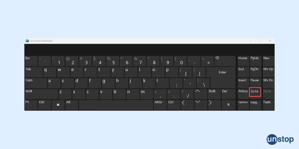 How To Remove Scroll Lock In Excel On Windows And Mac Unstop