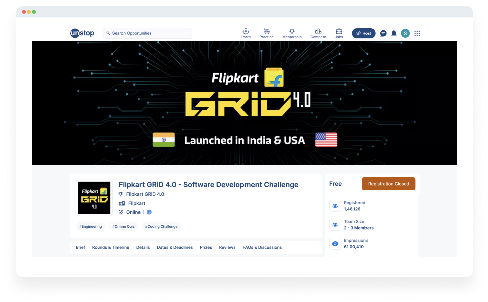 Unstop - Competitions, Quizzes, Hackathons, Scholarships and ... Unstop - Competitions, Quizzes, Hackathons, Scholarships and ...
