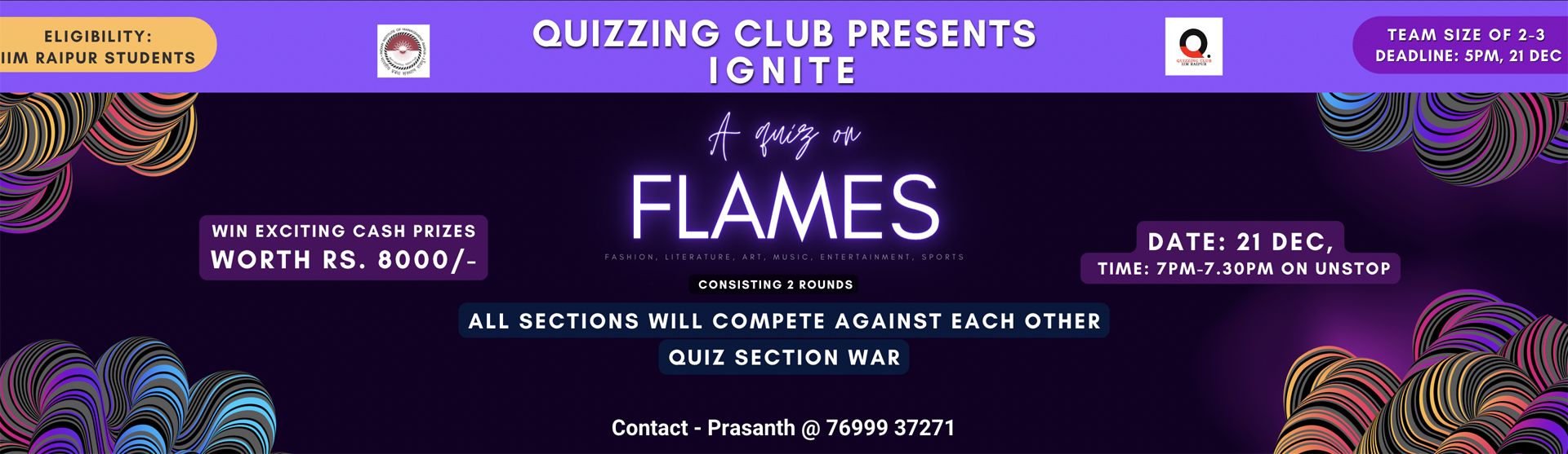 IGNITE by Indian Institute of Management (IIM), Raipur! // Unstop ...