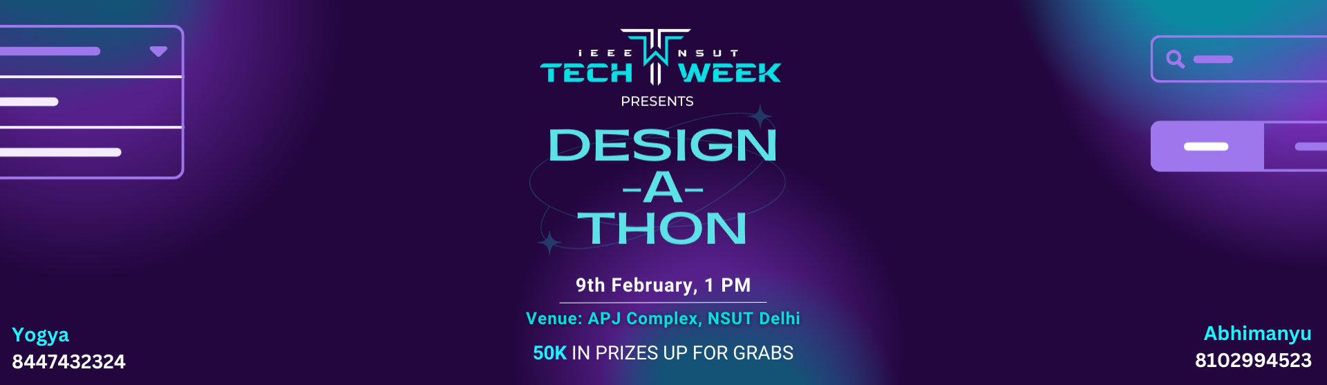 Design-A-Thon by Netaji Subhas University of Technology (NSUT), Delhi ...