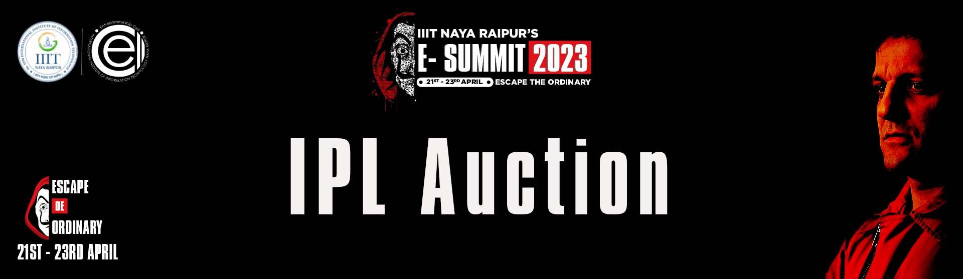 IPL Auction by International Institute of Information Technology (IIIT ...
