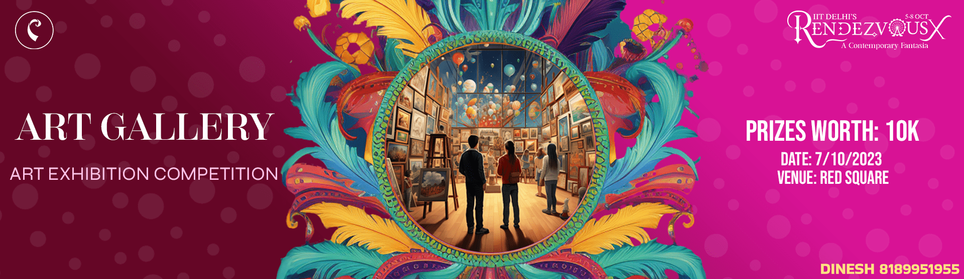 Art gallery by Indian Institute of Technology (IIT), Delhi! // Unstop (formerly Dare2Compete)