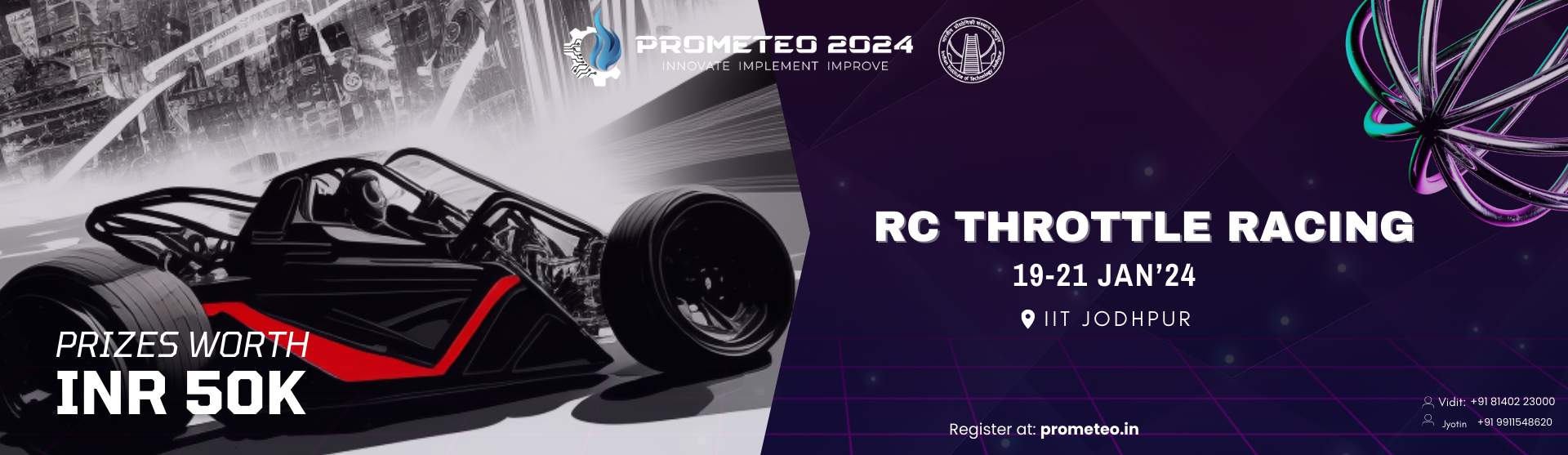 RC Nitro racing by Indian Institute of Technology (IIT), Jodhpur! // Unstop