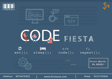 Code Fiesta by Indian Institute of Technology (IIT), Tirupati! // Unstop (formerly Dare2Compete)