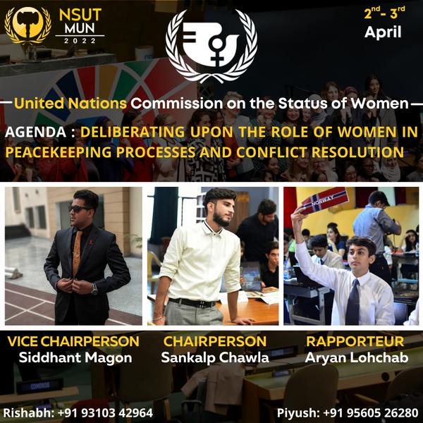 NSUTMUN '22 competition for All register now! and win 45500 // Unstop (formerly Dare2Compete)