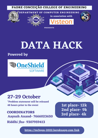 DataHack powered by OneShield by Padre Conceicao College of Engineering ...