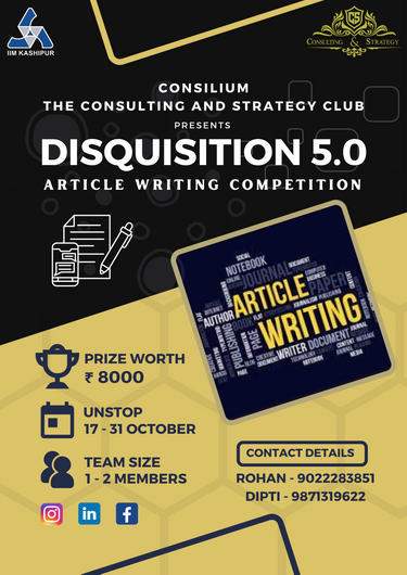 Disquisition 5.0 by Indian Institute of Management (IIM), Kashipur ...