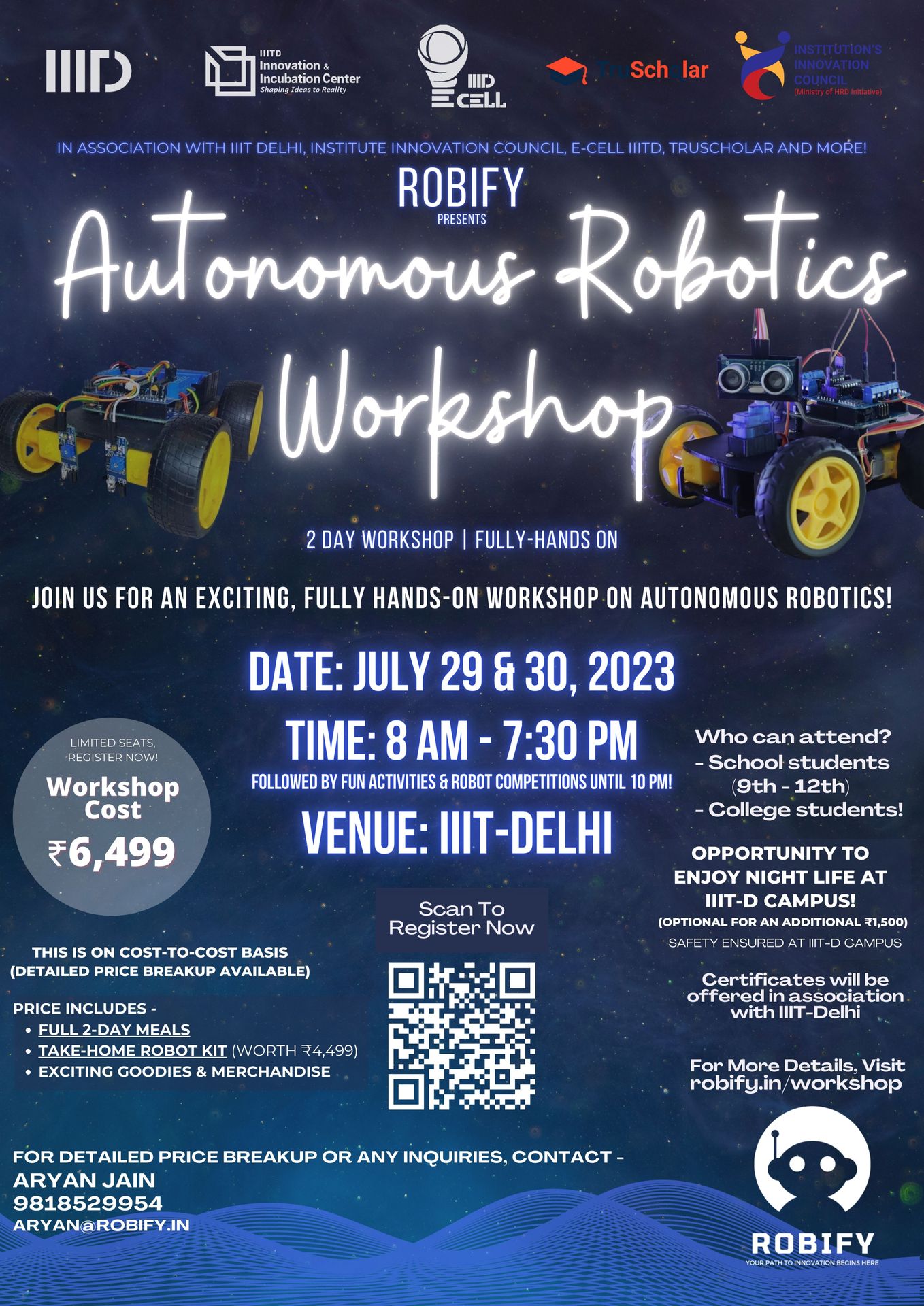 Autonomous Robotics Workshop! // Unstop (formerly Dare2Compete)