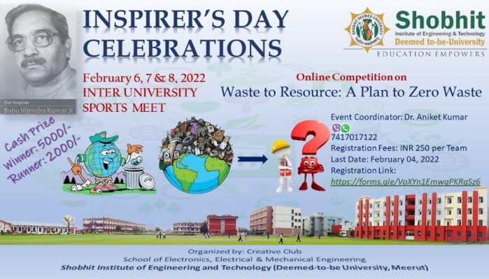 Waste to Resource: A Plan to ZERO Waste competition for All register ...