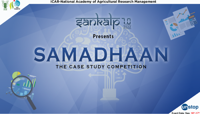Samadhaan: The Case Study Competition by National Academy of ...