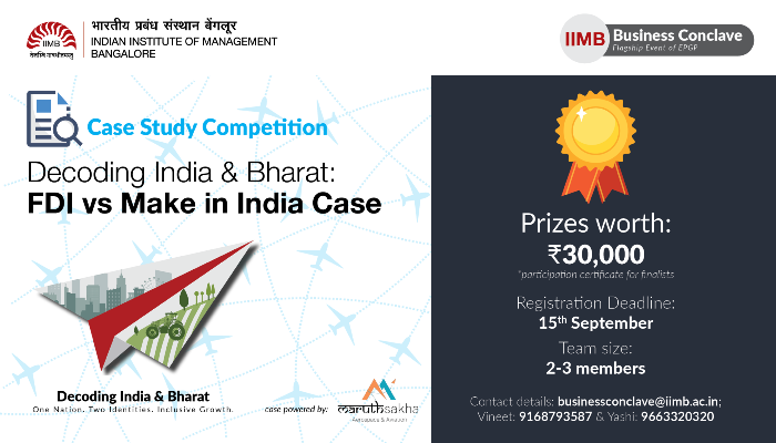 Business Case Challenge by Indian Institute of Management (IIM ...