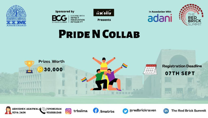 Pride N Collab by Indian Institute of Management (IIM), Ahmedabad! // Unstop (formerly Dare2Compete)
