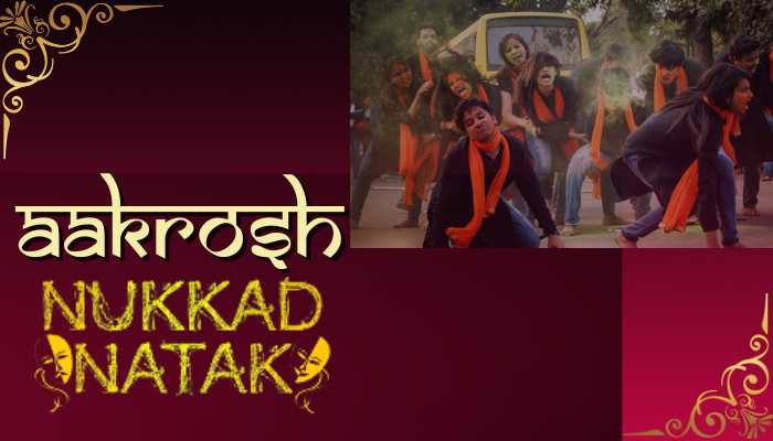 Aakrosh (Nukkad Natak) by Bennett University (BU), Greater Noida ...