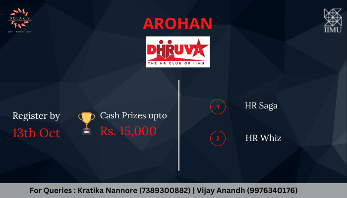 Arohan by Indian Institute of Management (IIM), Udaipur! // Unstop (formerly Dare2Compete)