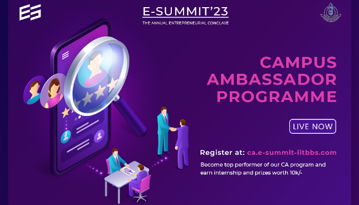 E-Summit'23 Campus Ambassador Program by Indian Institute of Technology ...