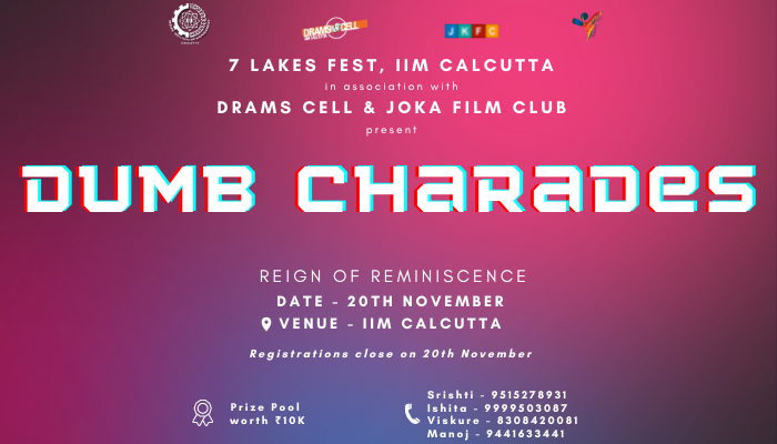 Dumb Charades by Indian Institute of Management (IIM), Calcutta ...