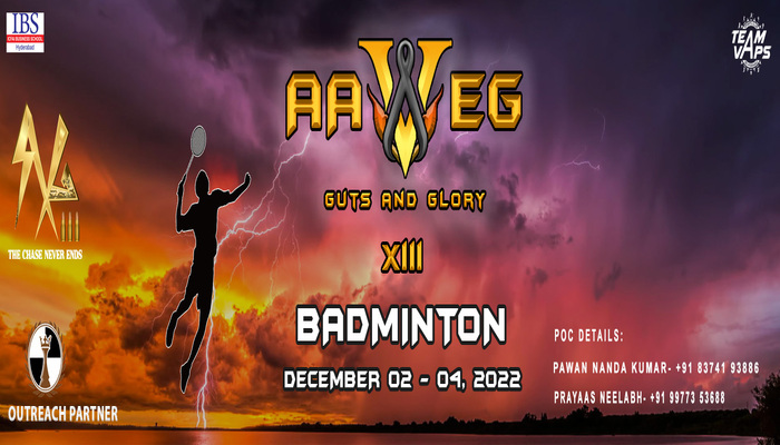 Badminton Tournament (Men's & Women's) by Institute of Chartered ...