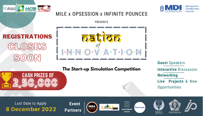 Nation of Innovation (S-U-Sim) by Management Development Institute (MDI ...