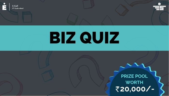 Biz-Quiz by Indian Institute of Technology (IIT), Hyderabad! // Unstop (formerly Dare2Compete)