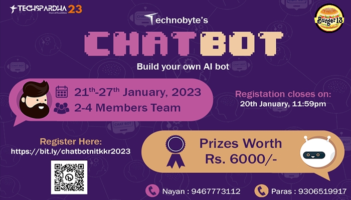 Chatbot (Technobyte, NIT Kurukshetra) by National Institute of Technology (NIT), Kurukshetra ...