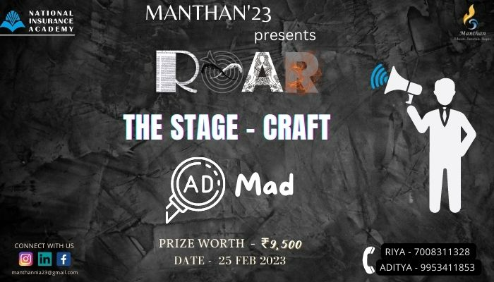 Ad-Mad Show by National Insurance Academy (NIA), Pune! // Unstop ...