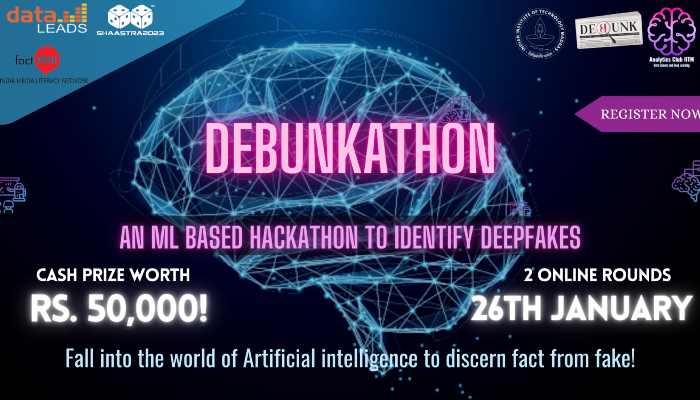 DEBUNKATHON by Indian Institute of Technology (IIT), Madras! // Unstop (formerly Dare2Compete)