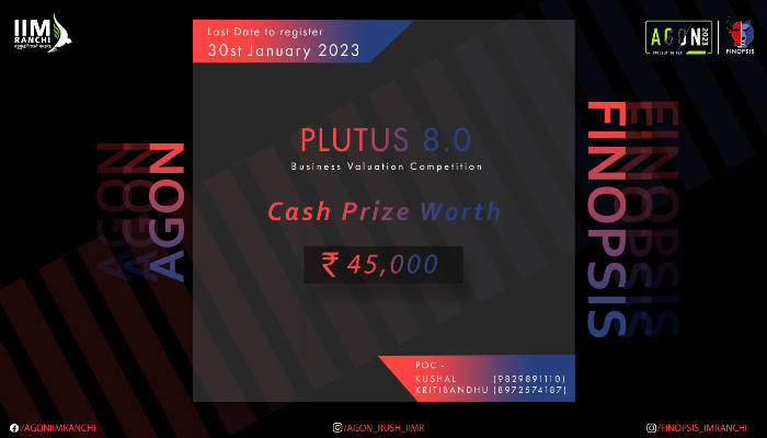 Plutus 8.0 - Business Valuation by Indian Institute of Management (IIM ...